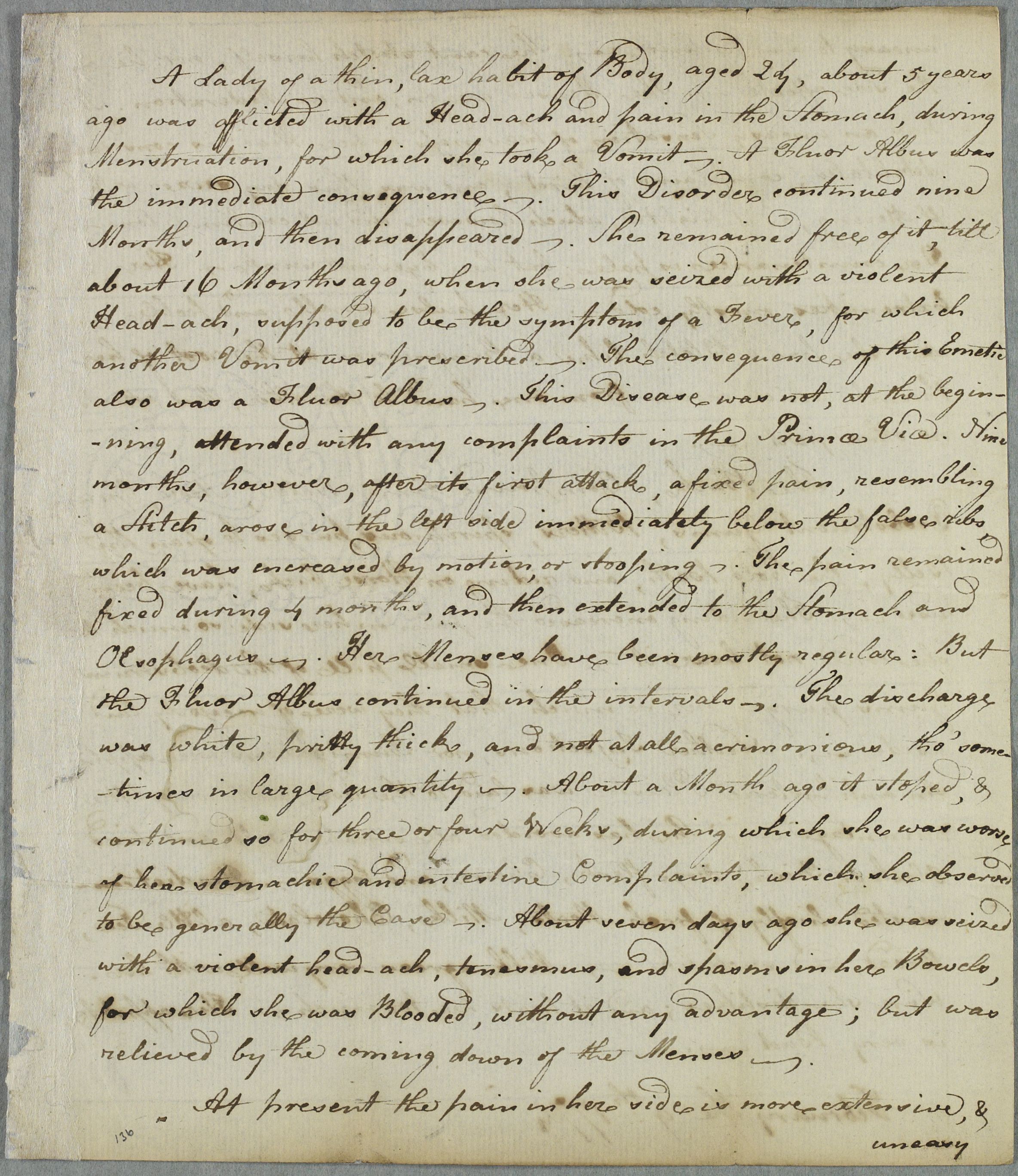 The Cullen Project | [ID:876] From: Anonymous / To: Dr William Cullen ...