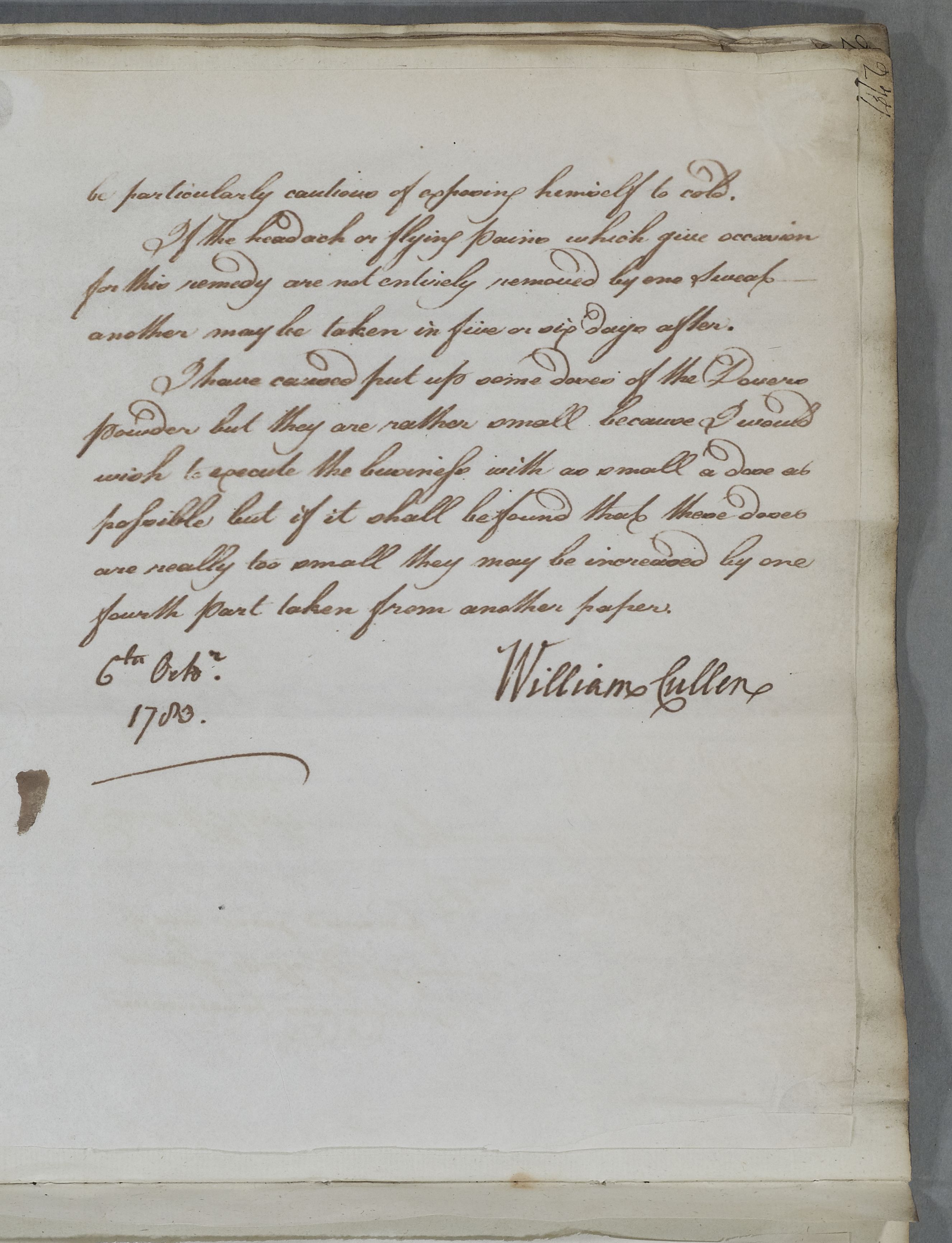 The Cullen Project | [ID:4722] From: Dr William Cullen (Professor ...